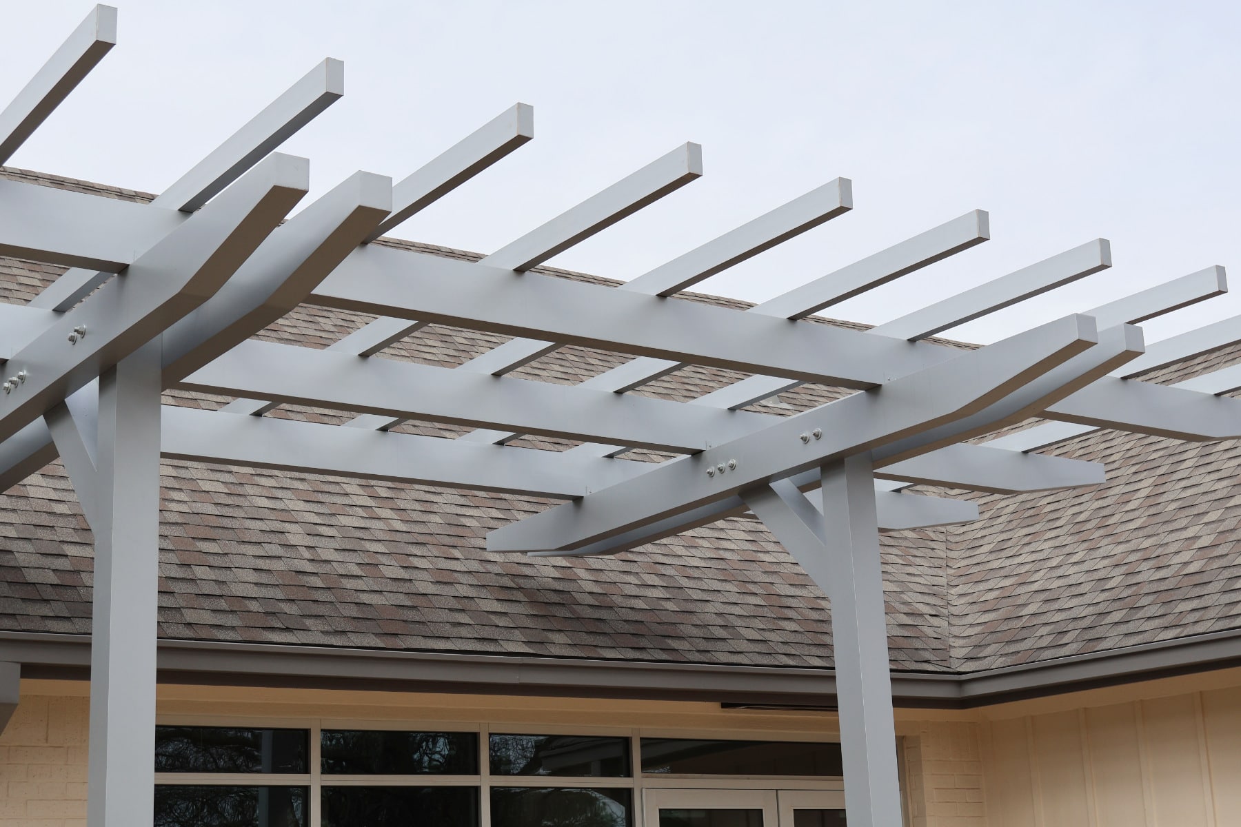 UTA Greek Life Community Center | Canopies, Walkway, & Trellis