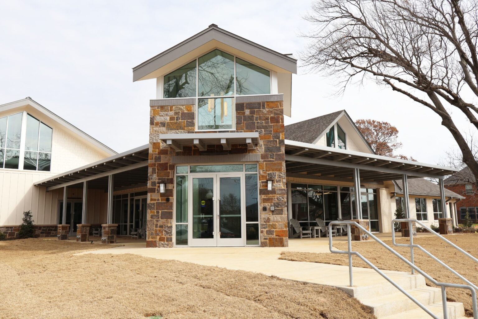 UTA Greek Life Community Center | Canopies, Walkway, & Trellis