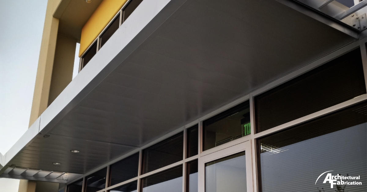 Atlas Commercial Canopy System from Architectural Fabrication